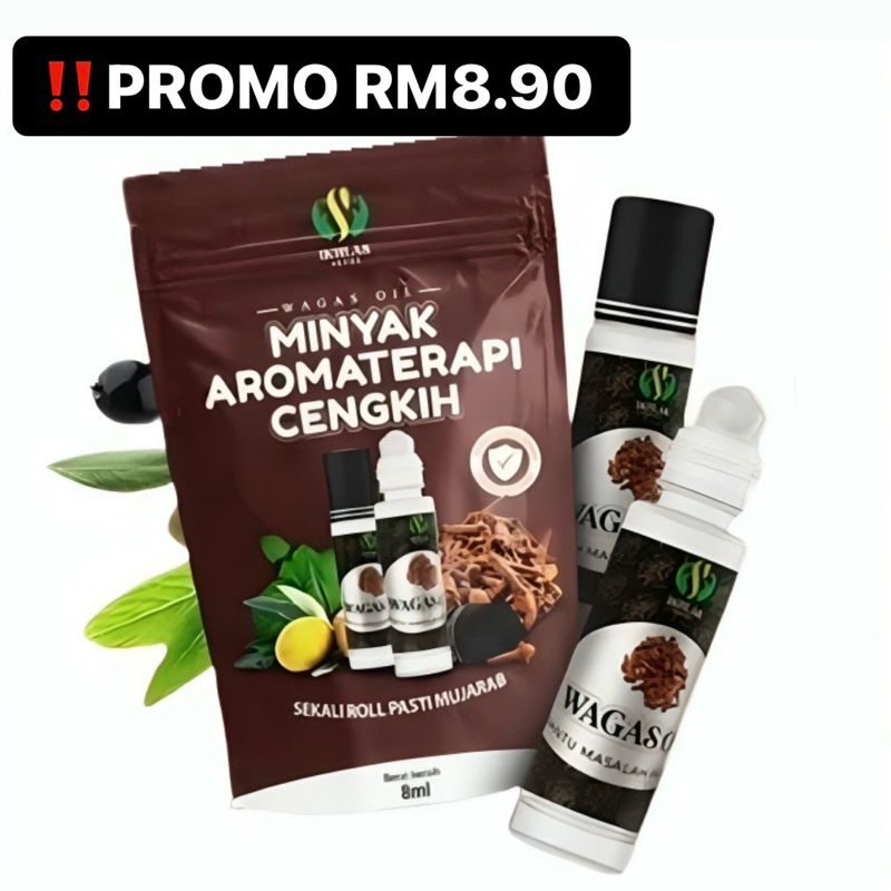 MINYAK AROMATERAPI CENGKIH DAN HALIA WANGAS OIL / Minyak aromaterapi ...