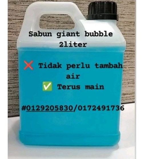 sabon giant bubble(sabon 2liter) | Shopee Malaysia