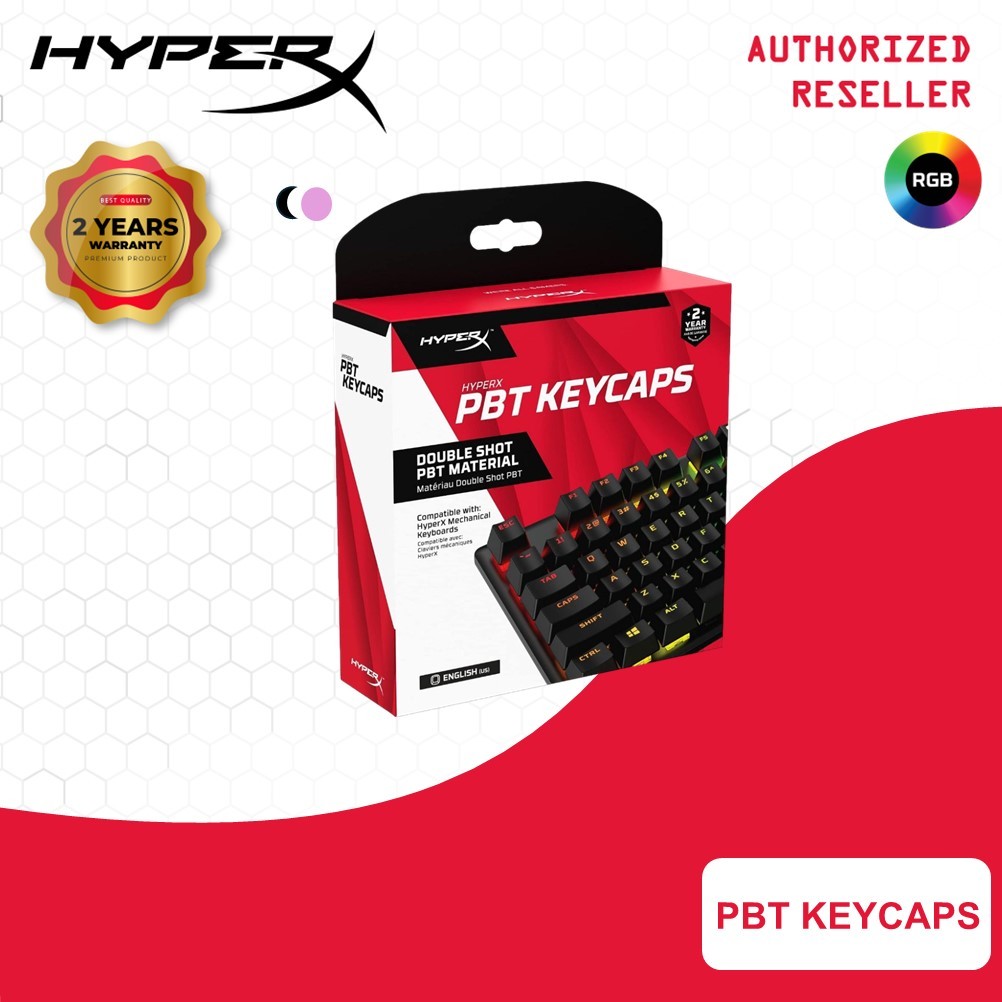 HyperX Full Key Set PBT Gaming Keycaps - US Layout | Shopee Malaysia