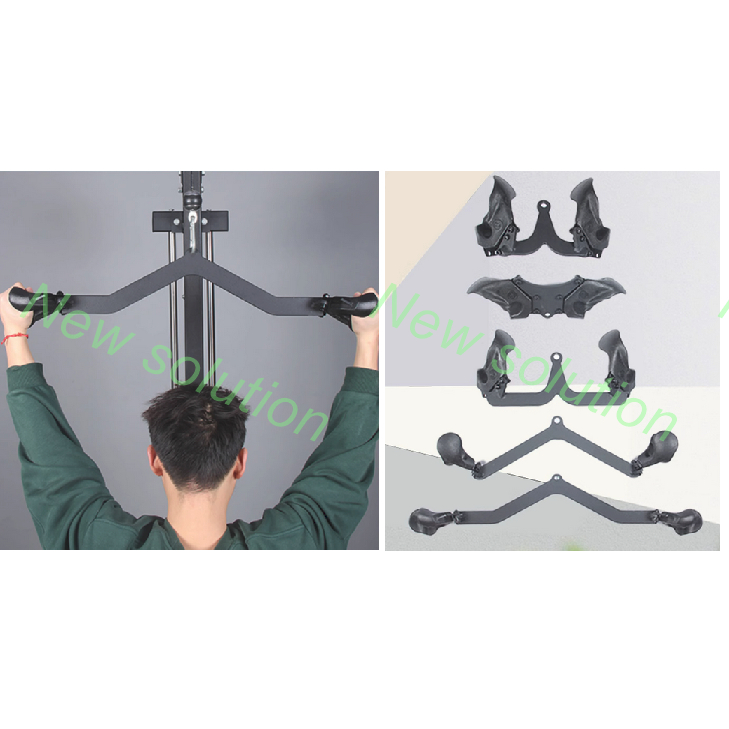 Handle power grip Lat Pulldown Bar Triceps Biceps BATMAN HANDLES for ...
