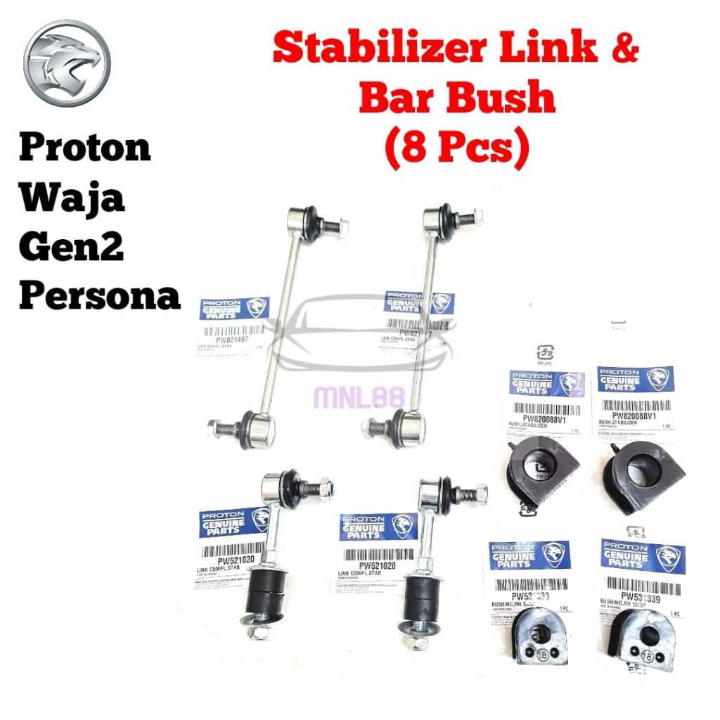 PROTON WAJA, GEN2 ,PERSONA STABILIZER LINK/ABSORBER LINK FRONT AND REAR ...