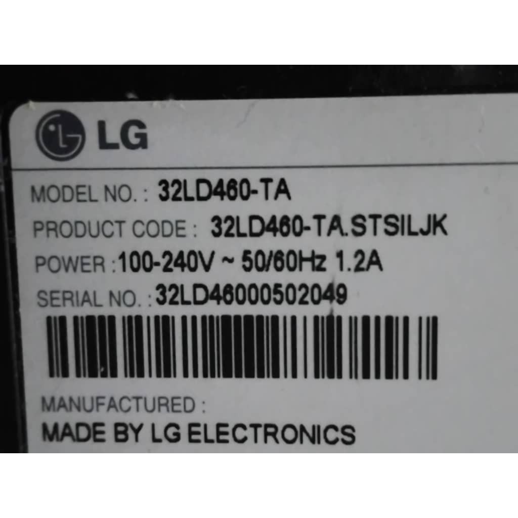 LG 32LD460-TA LCD TV SPARE PART - READY STOCK | Shopee Malaysia