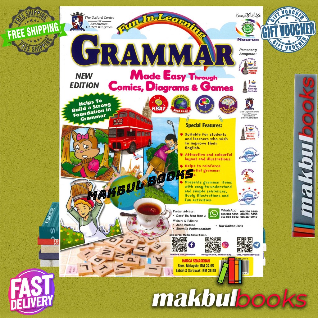 PNI NEURON: FUN IN LEARNING GRAMMAR MADE EASY THROUGH COMICS, DIAGRAMS ...