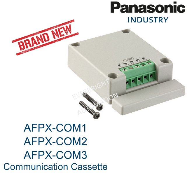 Panasonic PLC AFPX-COM1 AFPX-COM2 AFPX-COM3 FPX Communication Cassette ...