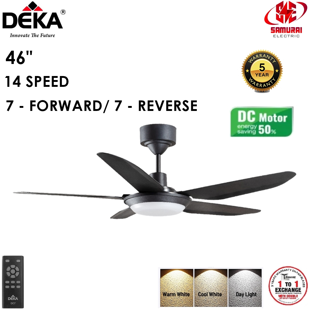 DEKA 46'' DC MOTOR BABY FAN KRONOS CEILING FAN WITH 5 BLADE F5DC BABY ...