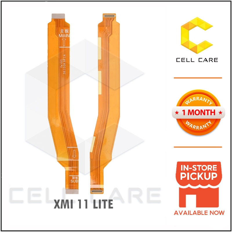 CellCare Charging Board to Motherboard Main Flex Cable Ribbon Compatible For MI 11 LITE | Shopee ...