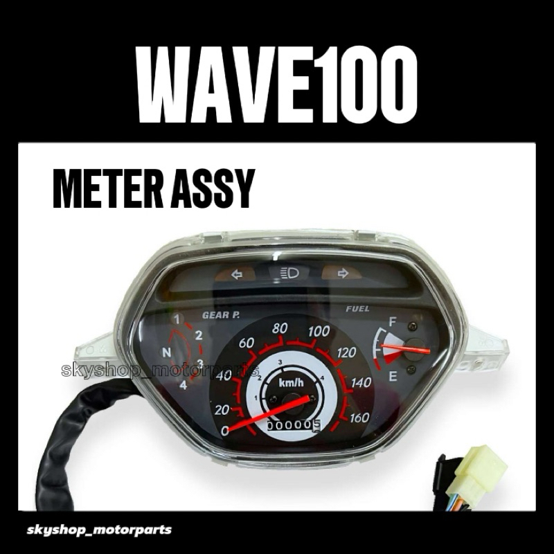WAVE100 METER ASSY // SPEEDOMETER HONDA W100 WAVE 100 | Shopee Malaysia