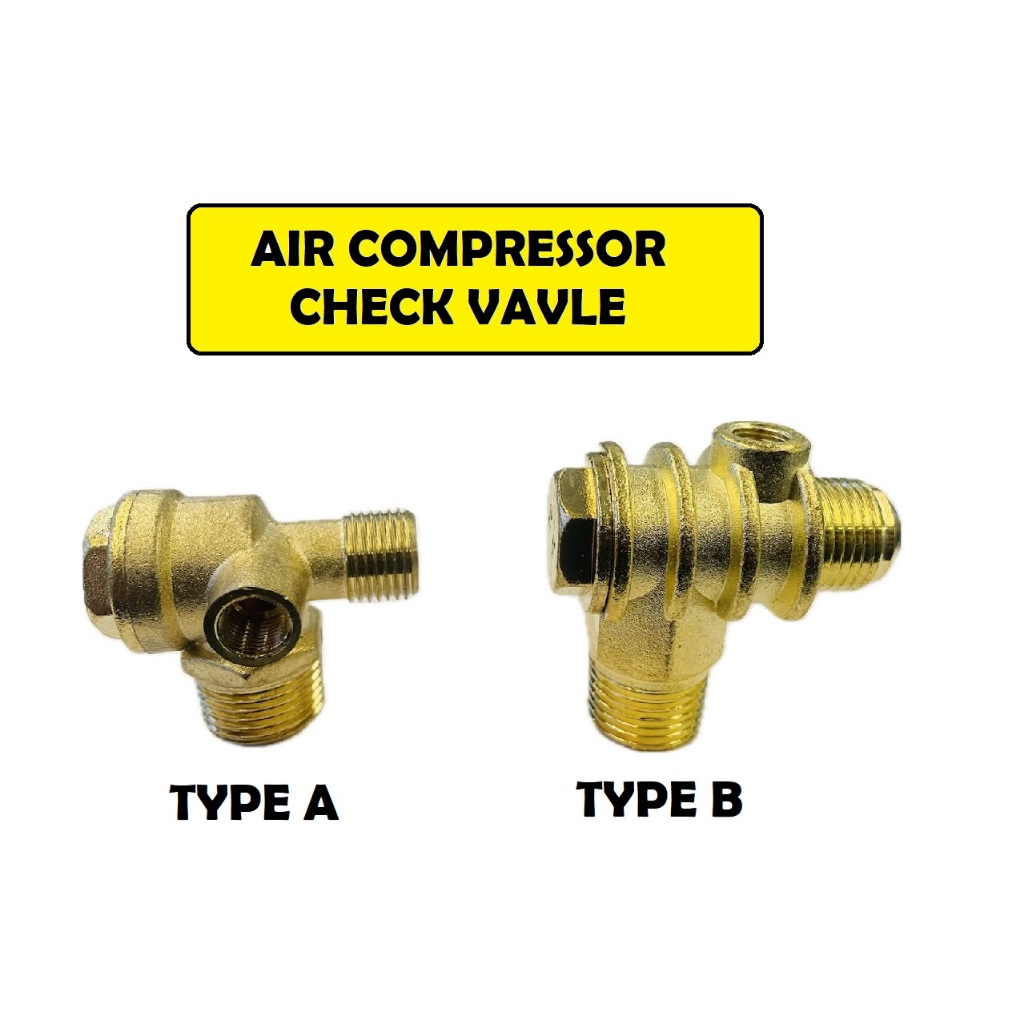 Air Compressor Check Valve CutOff Valve Replacement/Air Compressor ...
