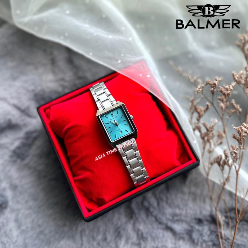 [Original] Balmer A8194L SS-55 Elegance Sapphire Women Watch with Mint ...