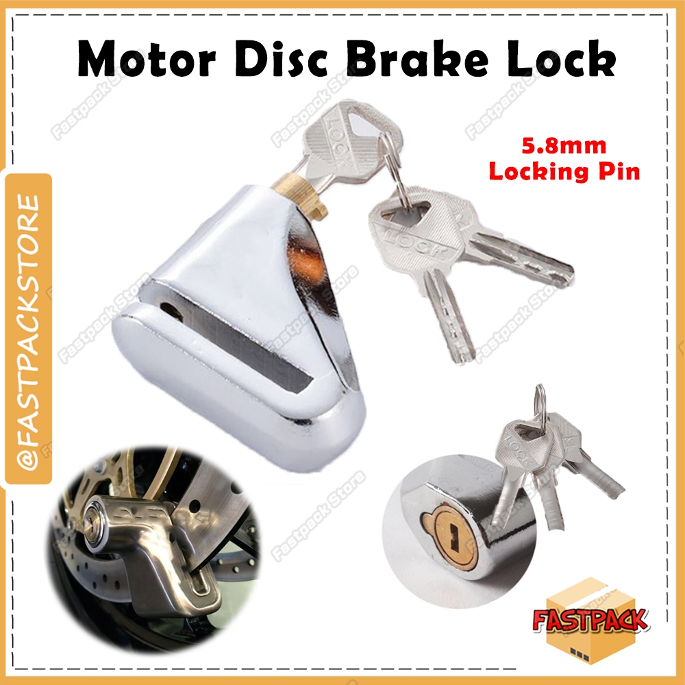 5.8mm Universal Motorcycle Wheel Bicycle Anti Theft Motorbike Disk ...