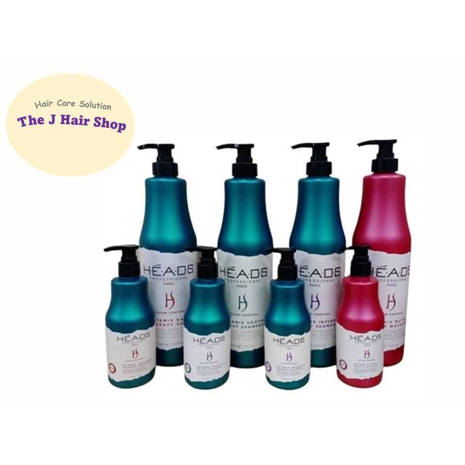 HEADS Anti Dandruff Shampoo with Finishing Set (300ml/1000ml) | Shopee ...