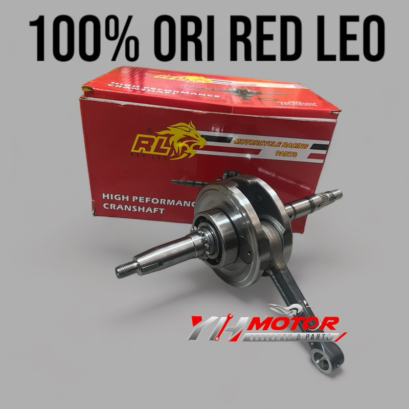 RED LEO RACING CRANKSHAFT EX5 CLASS 1 FOR EX5 DREAM NO JET & JET 3.5MM ...