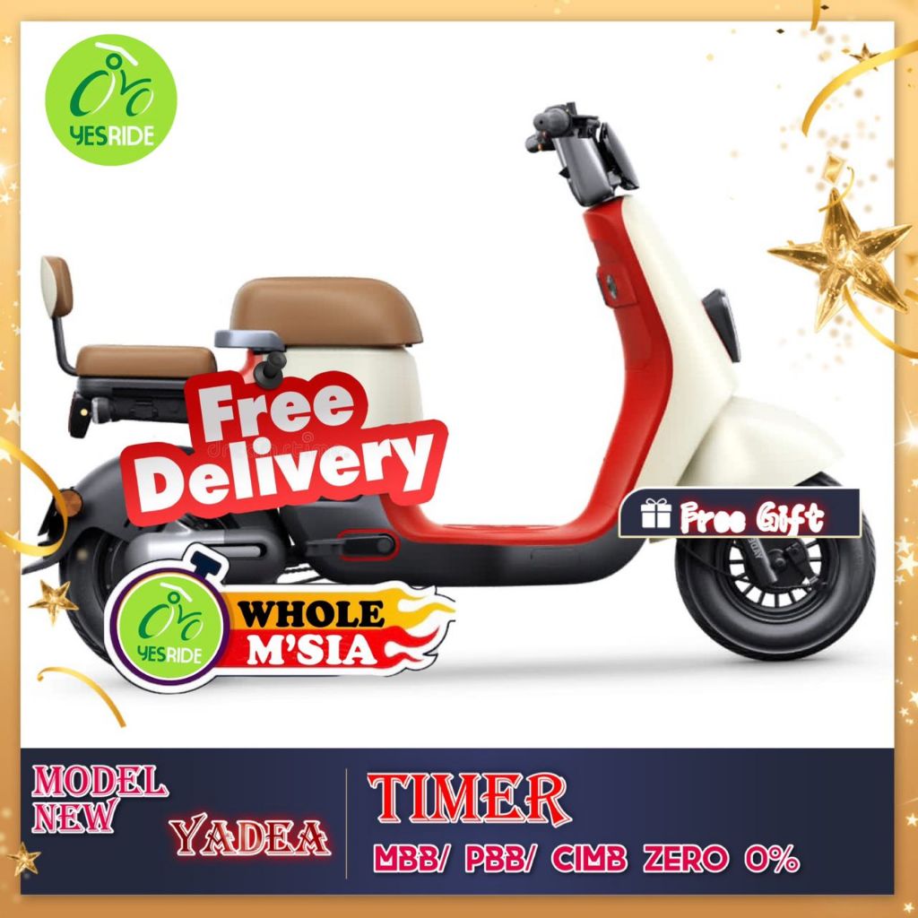 YADEA TIKER EV Bike New Model | Shopee Malaysia