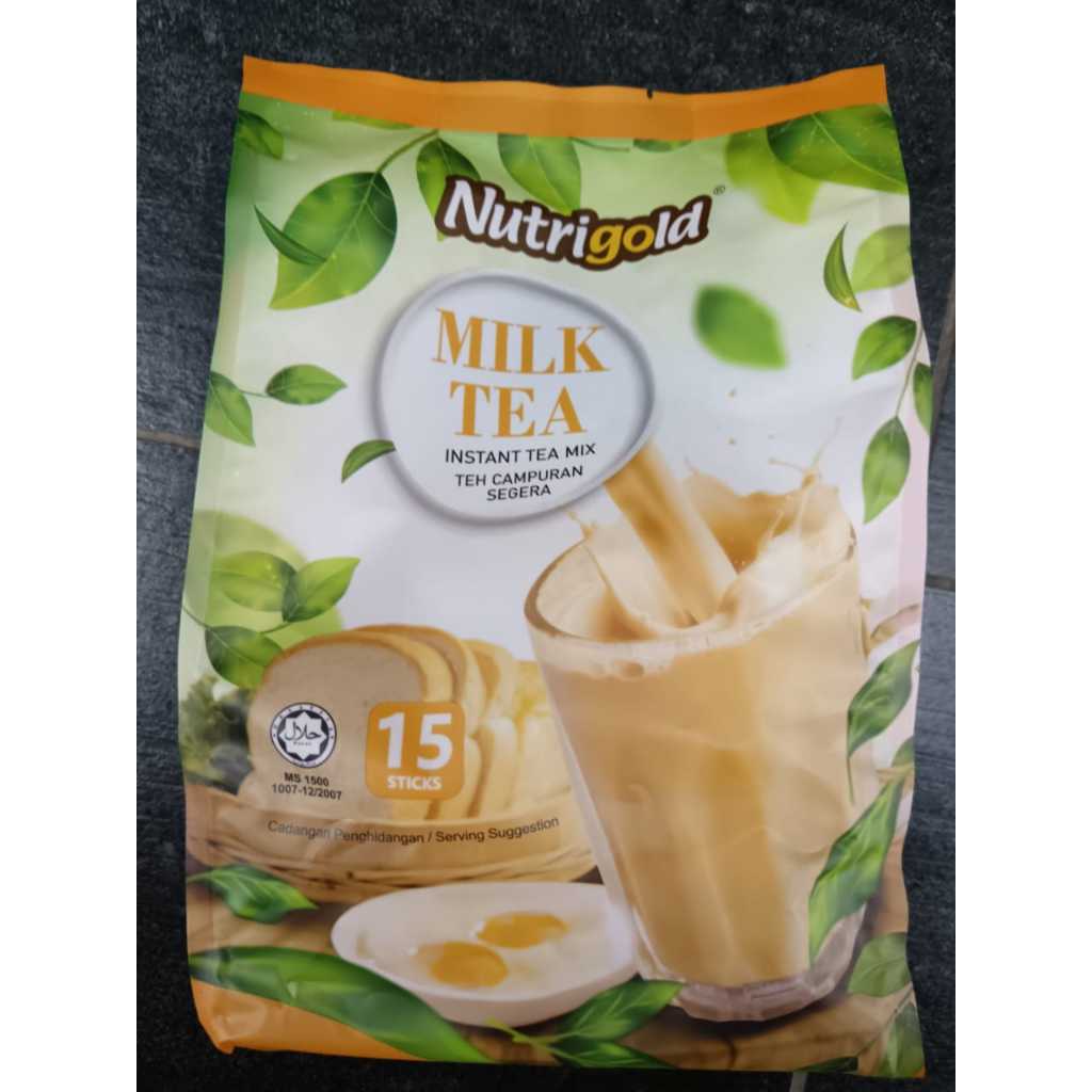 NUTRIGOLD MILK TEA 30G X 15 STICKS **WITH FREE GIFT | Shopee Malaysia