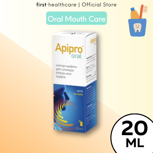 [READY STOCK!] Apipro Oral Spray for Mouth Soothes Inflamed Sore Throat ...