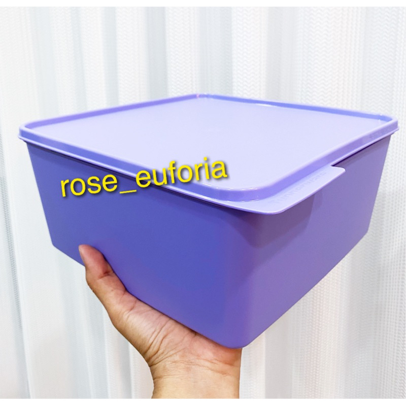 Tupperware Square Container Snack N Stack 1 unit 5L new item ready ...