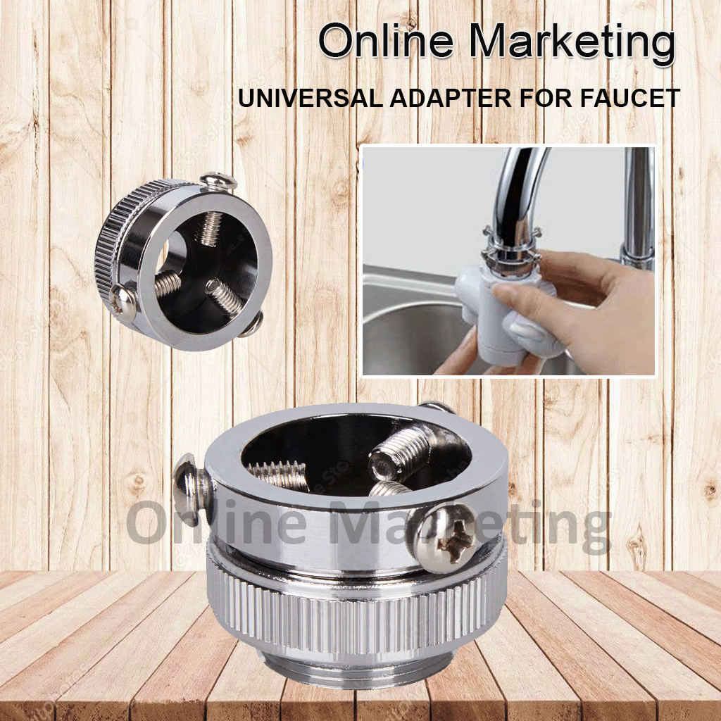 Universal External Faucet Adapter Stainless Steel For Connect Water ...