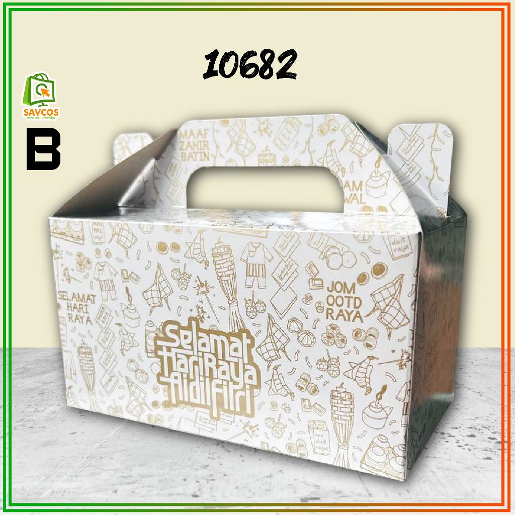 2024 Hari Raya Aidilfitri Gift Box Kotak Kuih Raya Packaging Gift Bag ...