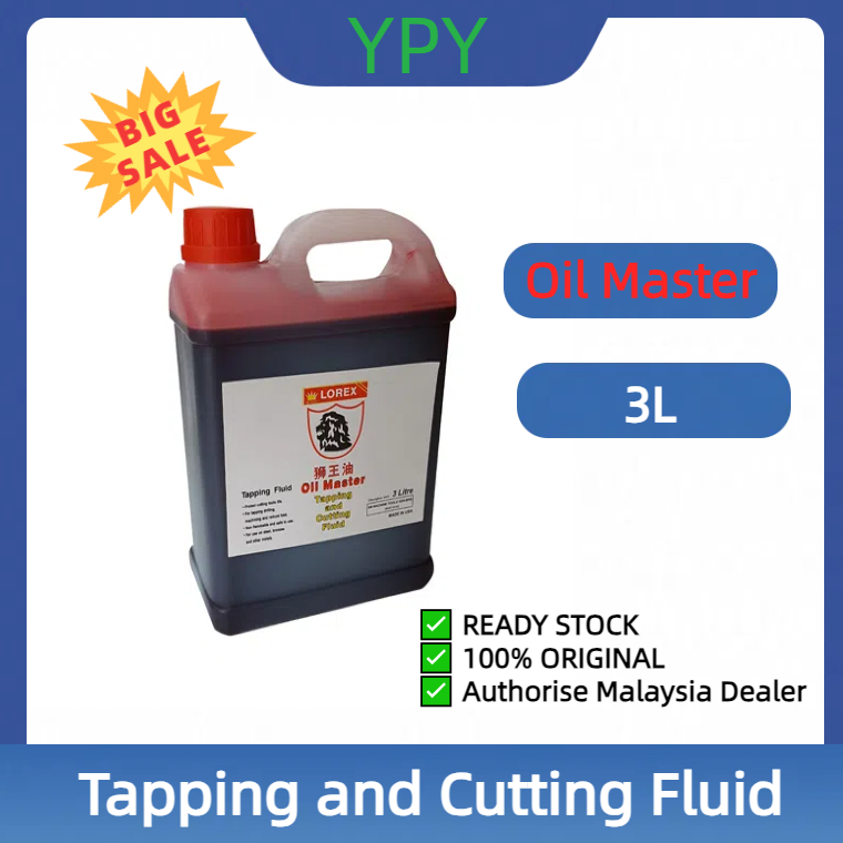 LOREX Oil Master Tapping and Cutting Fluid Oil 3Litre | Shopee Malaysia