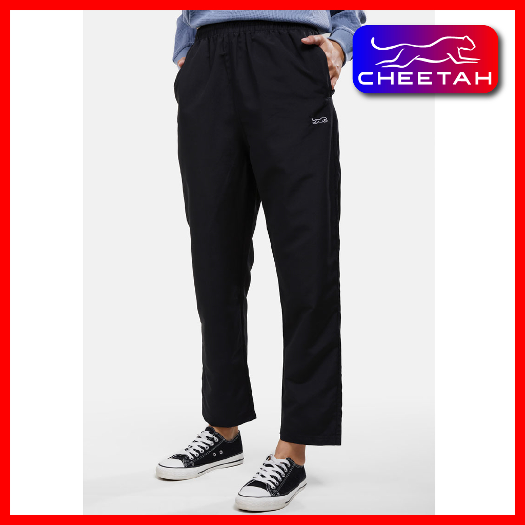Cheetah Women Seluar Track Wanita Microfibre Polyester Potongan Longgar ...