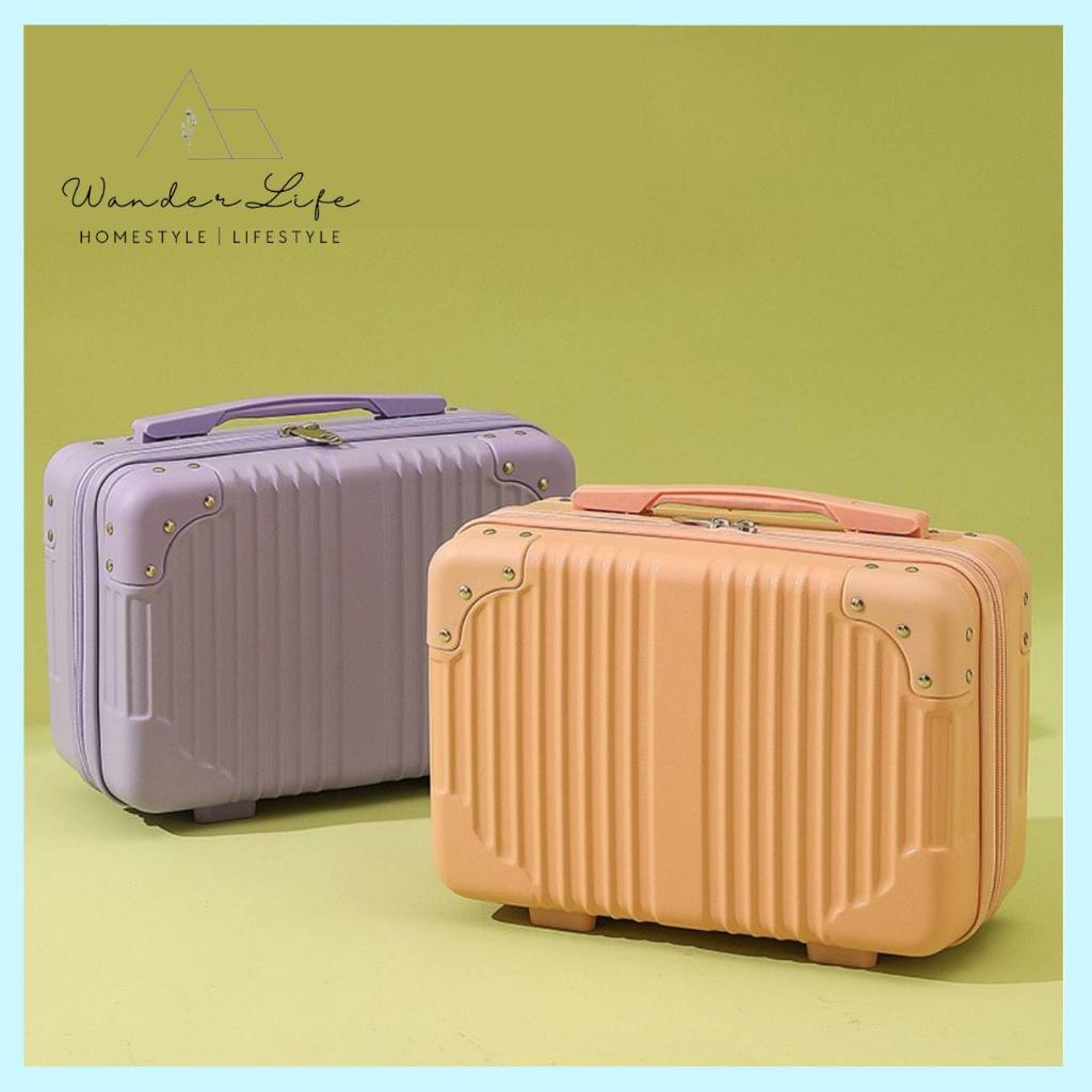 14inch Portable Suitcase Small Boarding Handheld Case Cosmetic Case ...