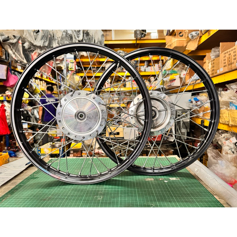 ALLOY RIM C70/GBOJ/EX5/HIGH POWER/DREAM/W125 1.40X17 (COMPLATE SET ...