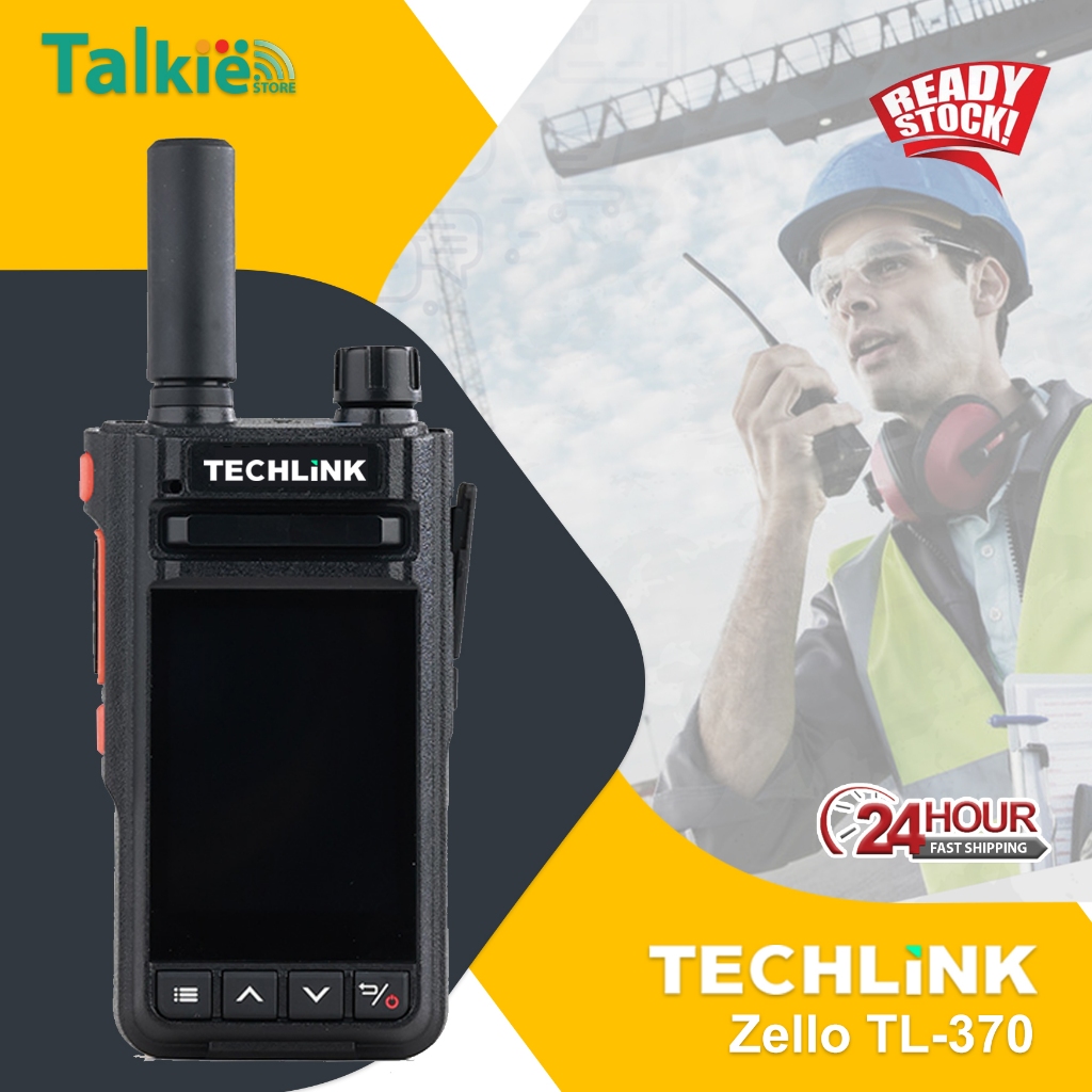 TECHLINK TL-370 4G Zello POC Walkie Talkie | Shopee Malaysia