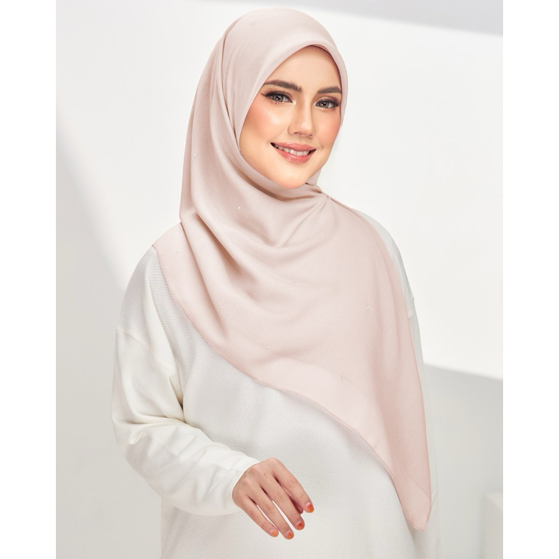 [READY STOCK] Tudung bawal plain Aurora cotton voile Tudungruffle ...