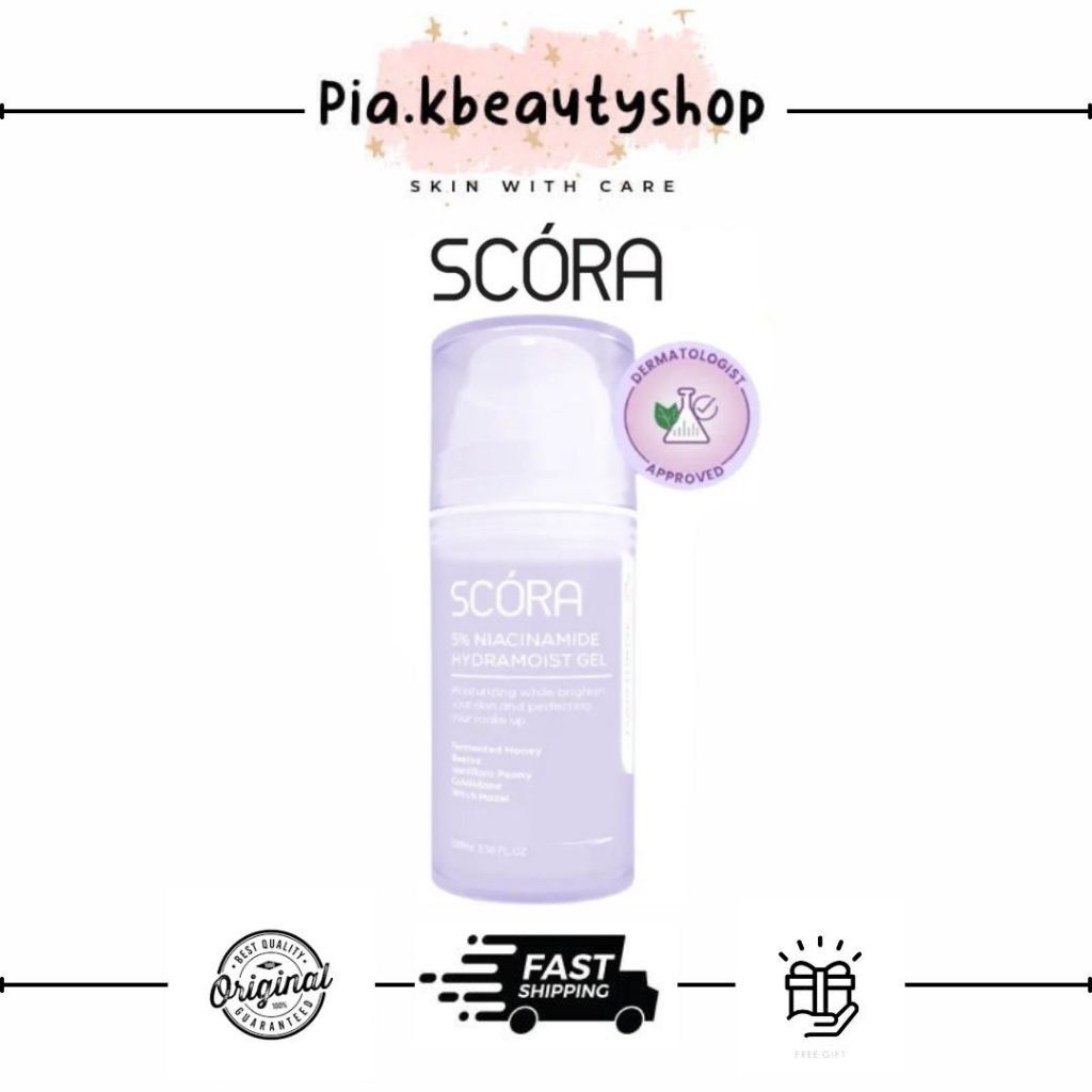 Scora 5% Niacinamide Hydramoist Gel Moisturizer 100ml | Shopee Malaysia