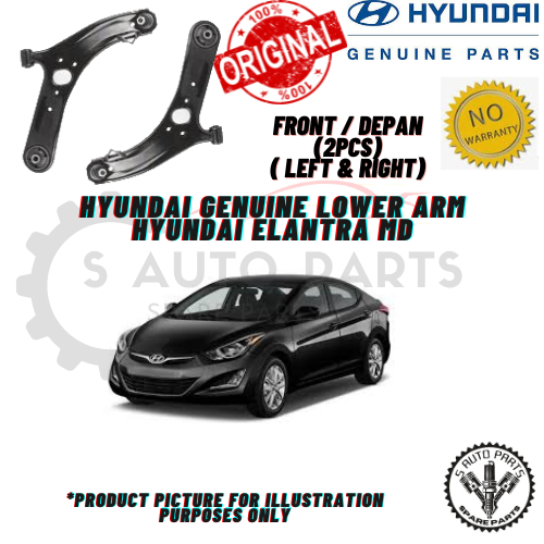 HYUNDAI ELANTRA MD FRONT 100% ORIGINAL HYUNDAI geNuine LOWER ARM ...