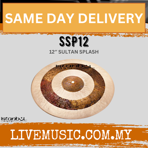 Istanbul Agop SSP12 12" Sultan Splash Cymbal (SSP 12/SSP-12) | Shopee Malaysia