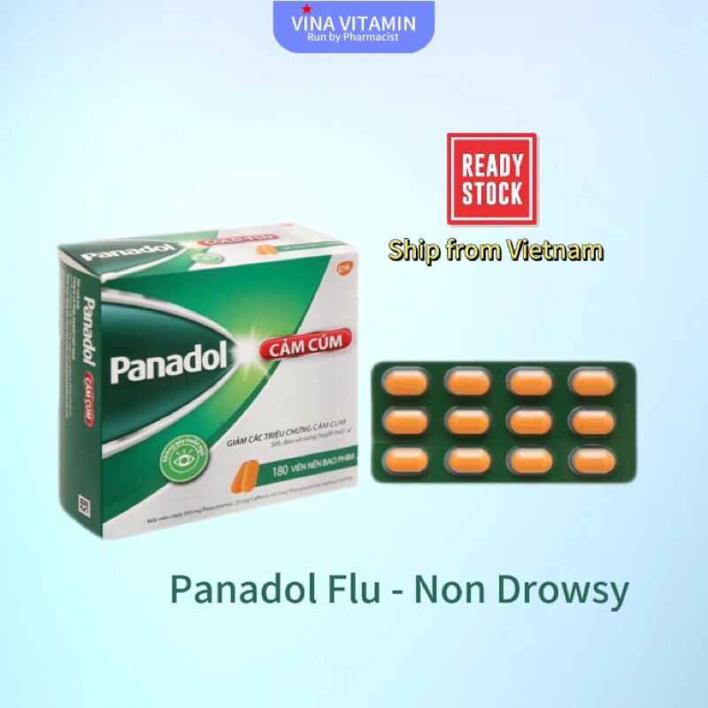 Panadol Cold & Flu/ 12 tablets 1 strip/ exp 2026 | Shopee Malaysia
