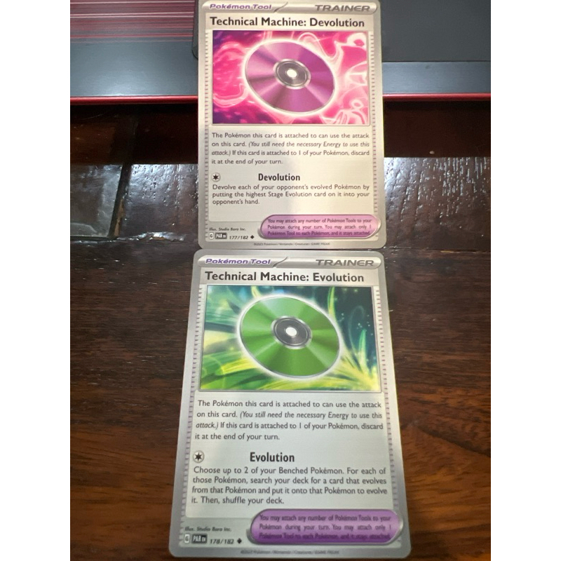Pokemon Tcg - Technical Machine : Evolution , Devolution | Shopee Malaysia