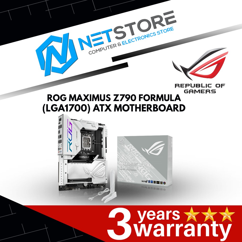 PWP ASUS ROG MAXIMUS Z790 FORMULA (LGA1700) ATX MOTHERBOARD & INTEL ...
