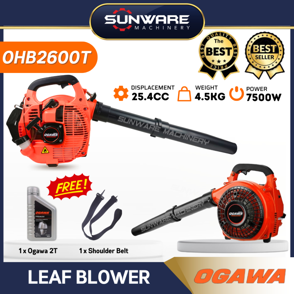 [100% ORIGINAL] OGAWA OHB2600T / NKT EB260 Petrol Hand Leaf Blower Mesin Blower Angin | Shopee ...