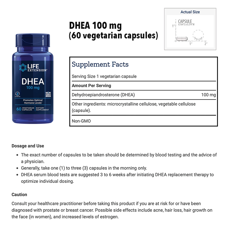 Life Extension DHEA l Super Omega 3 l Krill & Astaxanthin l Liquid ...