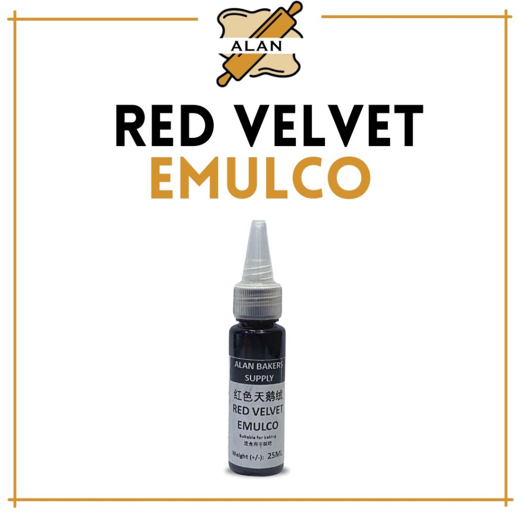 RED VELVET EMULCO | EMULCO RED VELVET | 红色天鹅绒香精 | Shopee Malaysia