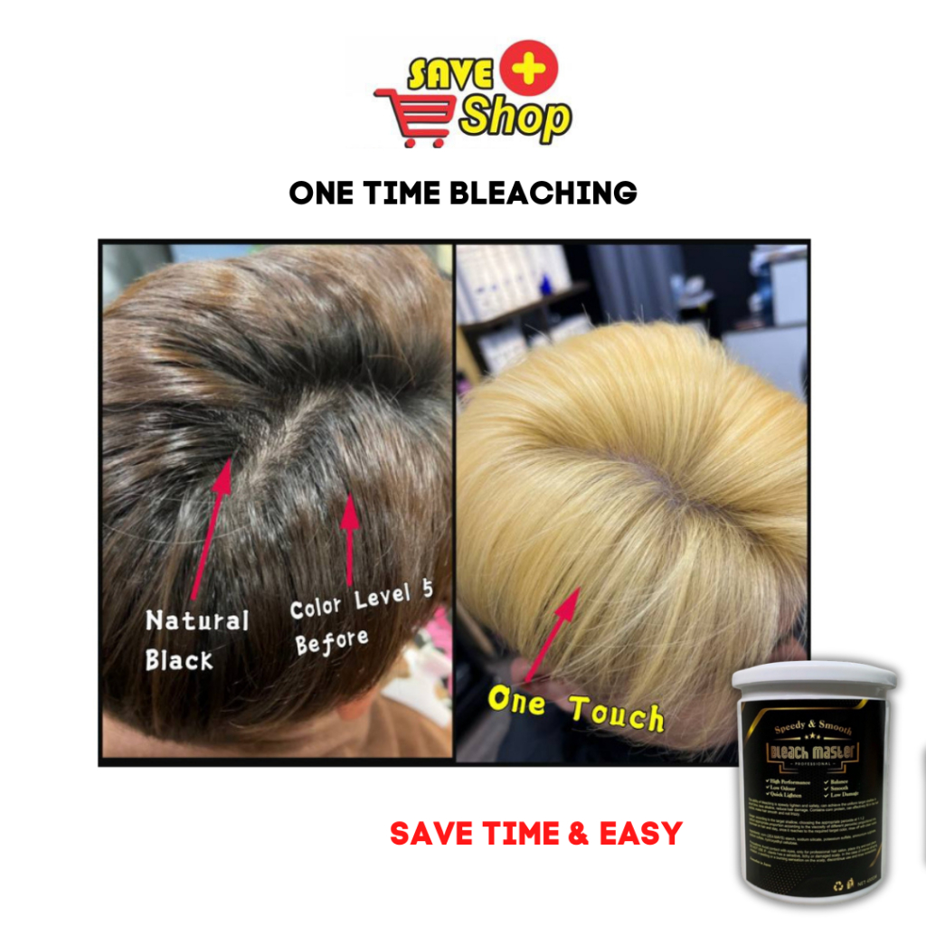 [One Time Bleaching] Hair Bleach Powder Bleach Master 450G Quick White ...