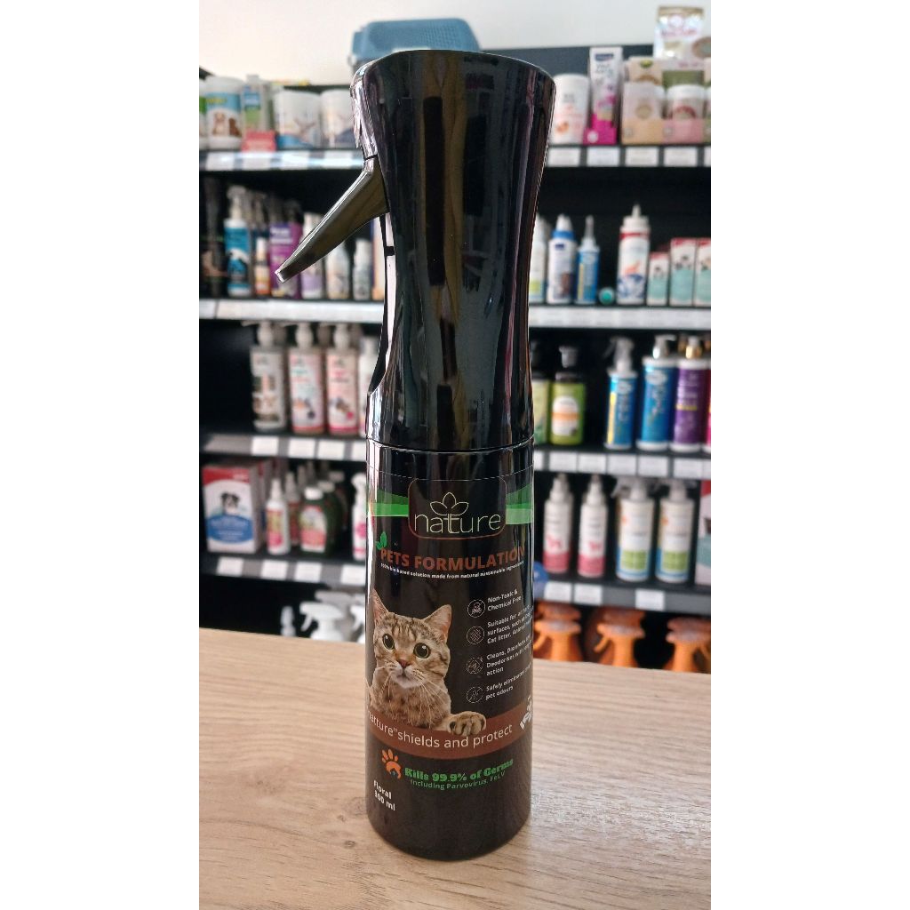 NATTURE BIO Adjuvant Pets Formulation (Anti-Microbial) for Cats and Dogs - 300ML (Floral ...