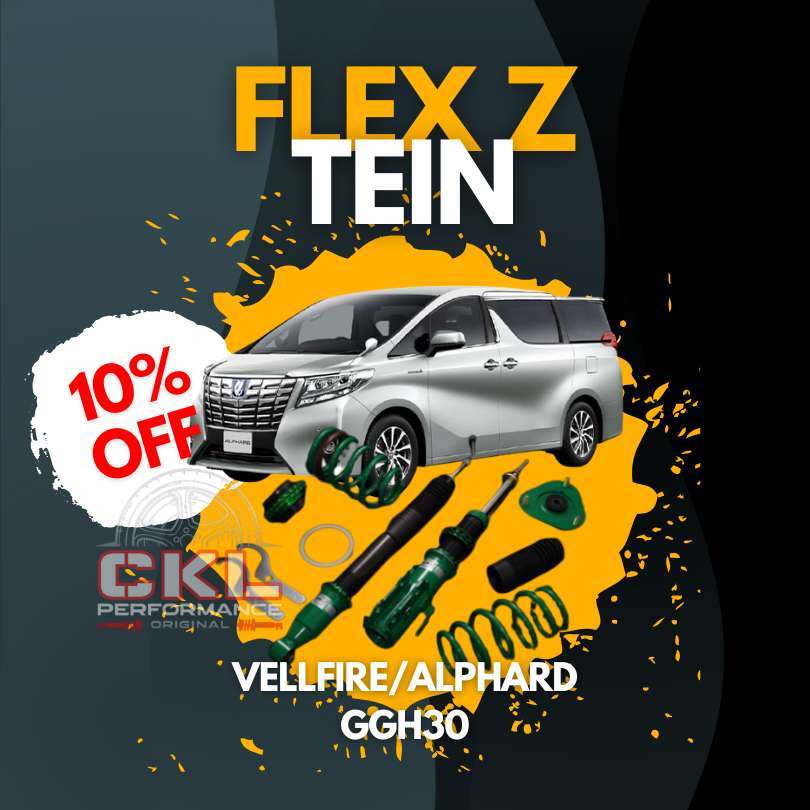 Toyota Alphard/Vellfire AGH30/GGH30 2015+ - TEIN Flex Z Full Length Adjustable Coilover | Shopee ...