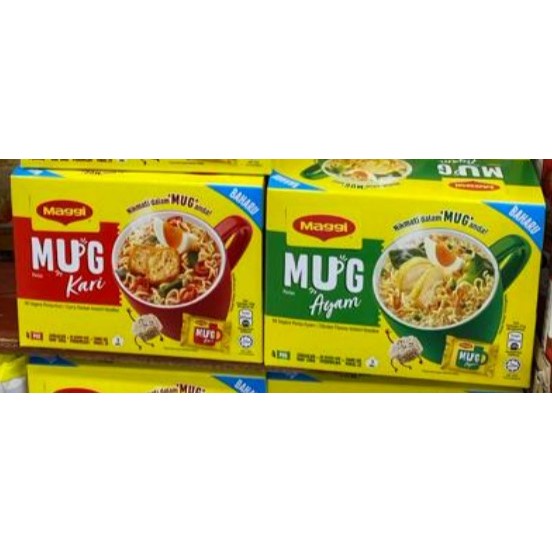 MAGGI MUG KARI/AYAM 4SX58GM (4 packet) | Shopee Malaysia