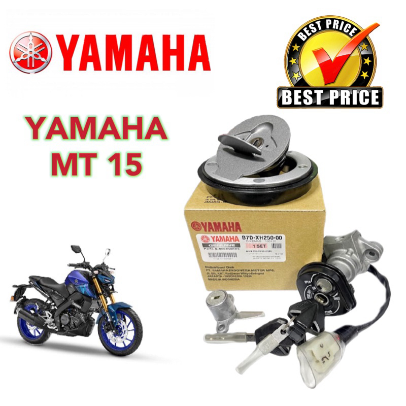 100% ORIGINAL YAMAHA MT15 MT-15 MT15 MAIN SWITCH SET SUIS KUNCI SET ...