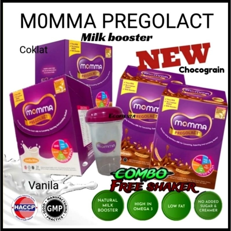 Breastfeeding MOMMA Pregolact Milk Booster ibu Mengandung Momma ...