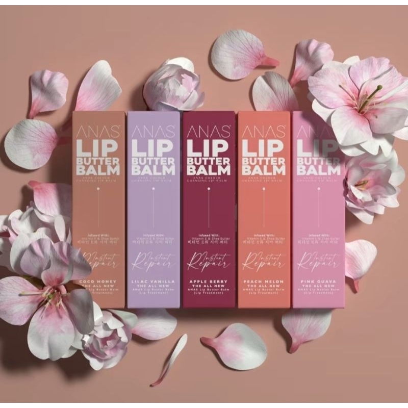 ANAS LIP BUTTER WITH VITAMIN E AND SHEA BUTTER | Shopee Malaysia