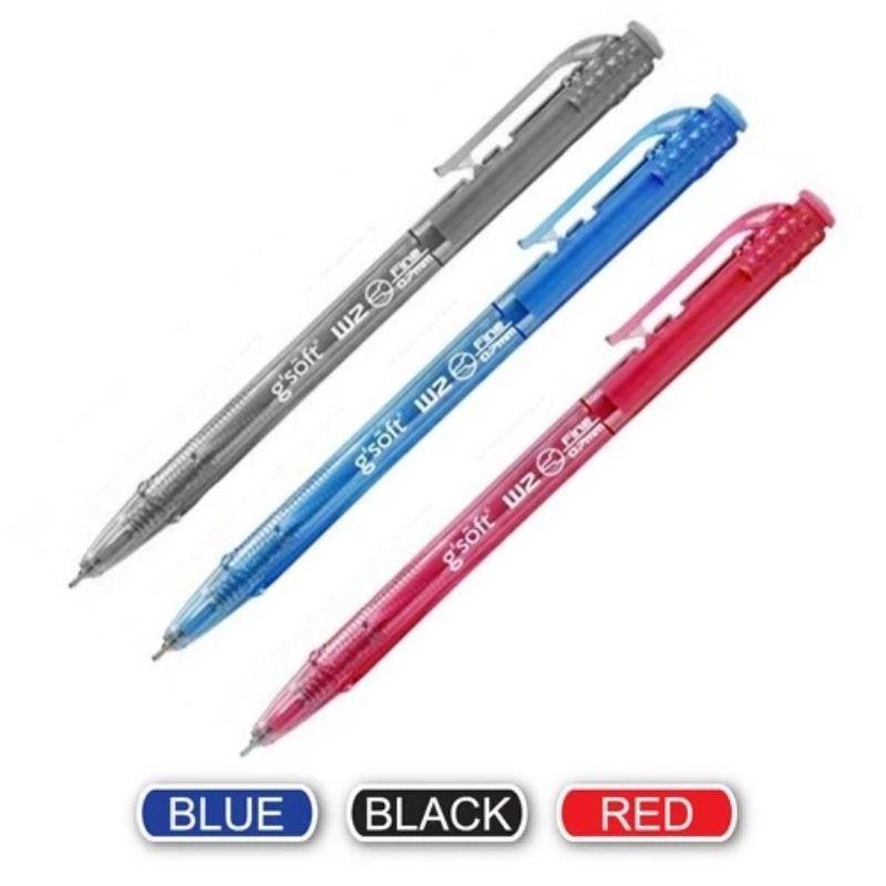 Gsoft W2 Ball Point Semi Gel Pen 0.5mm/ 0.7mm | Shopee Malaysia