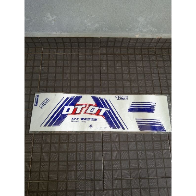 yamaha dt 125 dt125 sticker decal | Shopee Malaysia