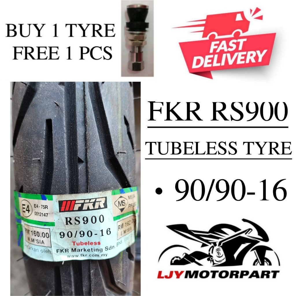 TAYAR TYRE FKR SCOOTER TUBELESS RS900 BUNGA TAJAM | Shopee Malaysia