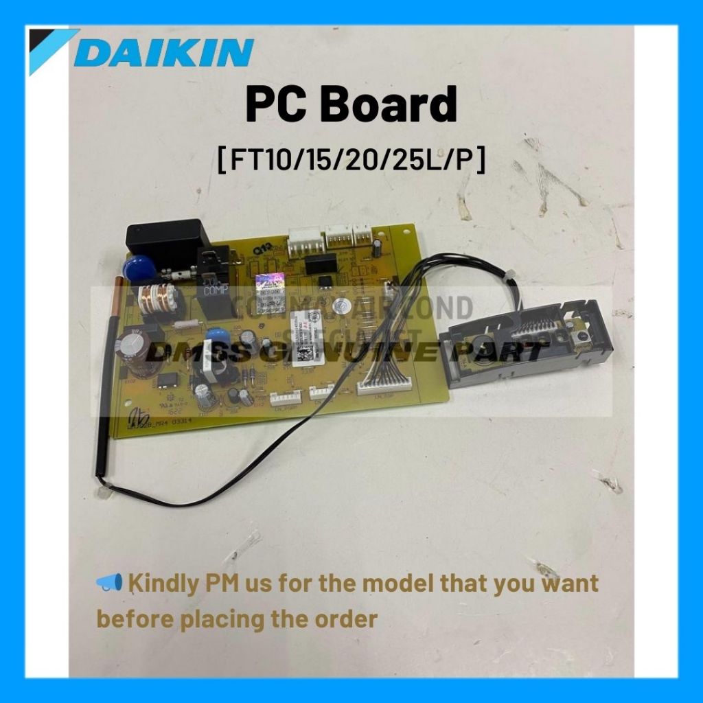[DAIKIN Genuine Part] PCB Board/IC Boar FT10L / FT15L / FT20L / FT25L ...