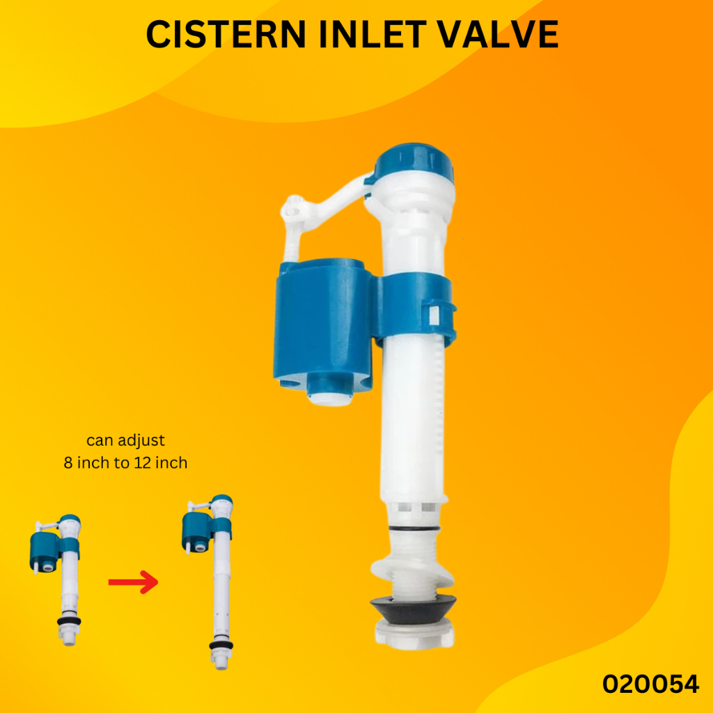 Toilet Water Tank Valve Flush Inlet Valve , Compact Bottom Valve ...