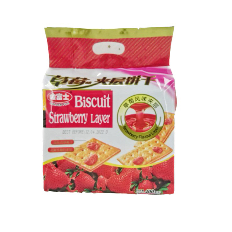 Golden Fuji Grape/Strawberry Layer Biscuit 400g | Shopee Malaysia